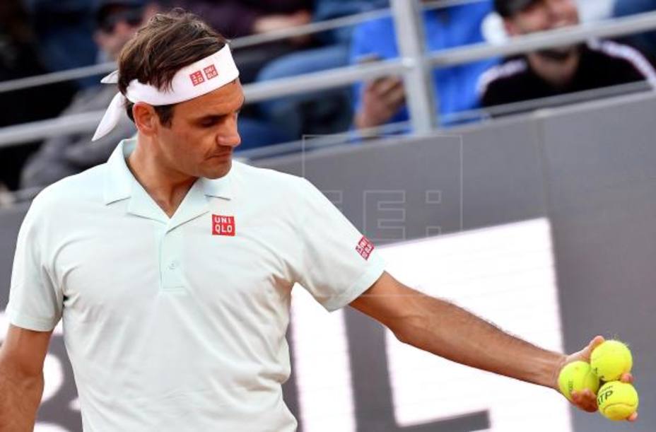 Federer se retira del Masters de Roma por lesión en la pierna derecha ...