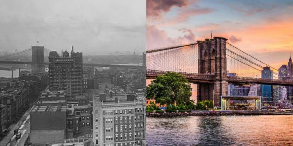 Fotos antes y después muestran cómo cambiaron las ciudades del mundo