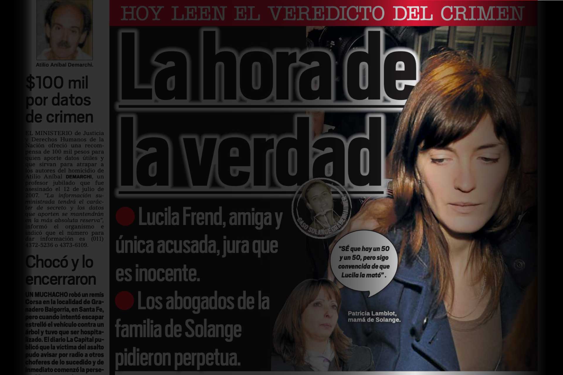 Y entonces, ¿quién mató a Solange? - EL NACIONAL