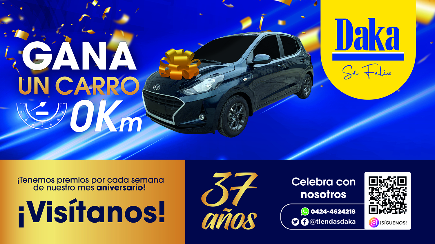 Tiendas Daka celebra sus 37 años junto a familia venezolana