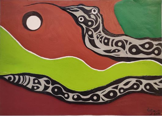 Orinoko: Serpiente enrollada (Sala Magis, UCAB) - EL NACIONAL