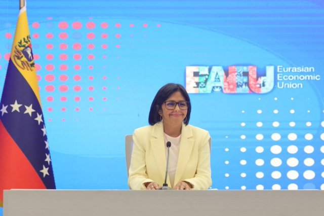 Delcy Rodríguez sobre el referendo: "Detectamos un plan de sabotaje eléctrico"