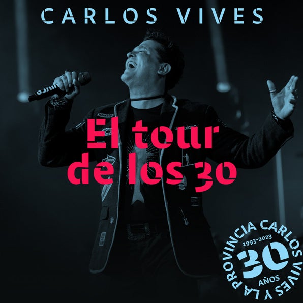 El tour de los 30, la gira mundial de Carlos Vives que celebra su ...