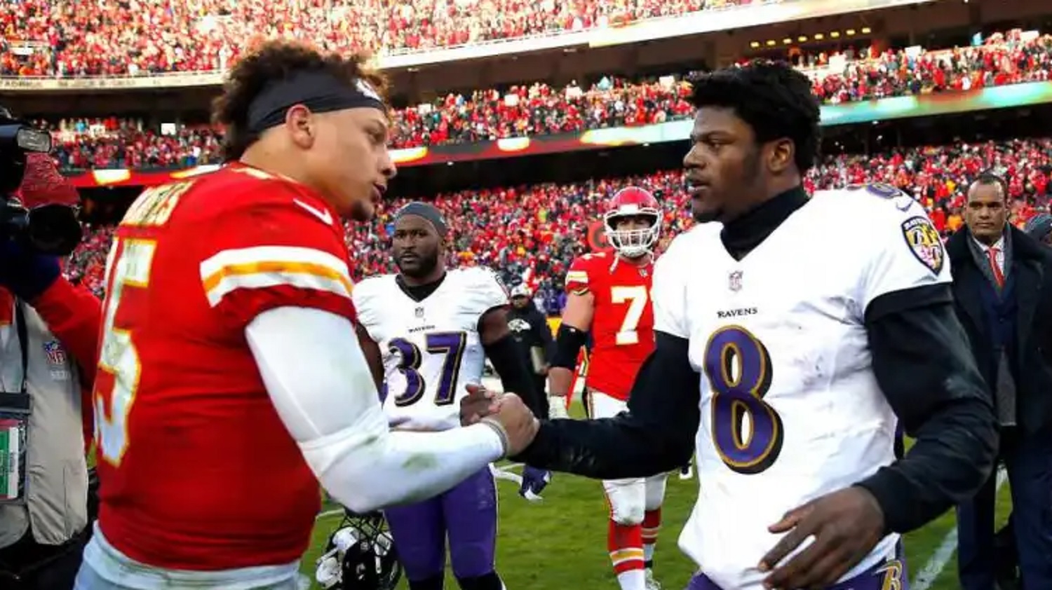 Jackson y Mahomes intercambian elogios antes de la final en la NFL