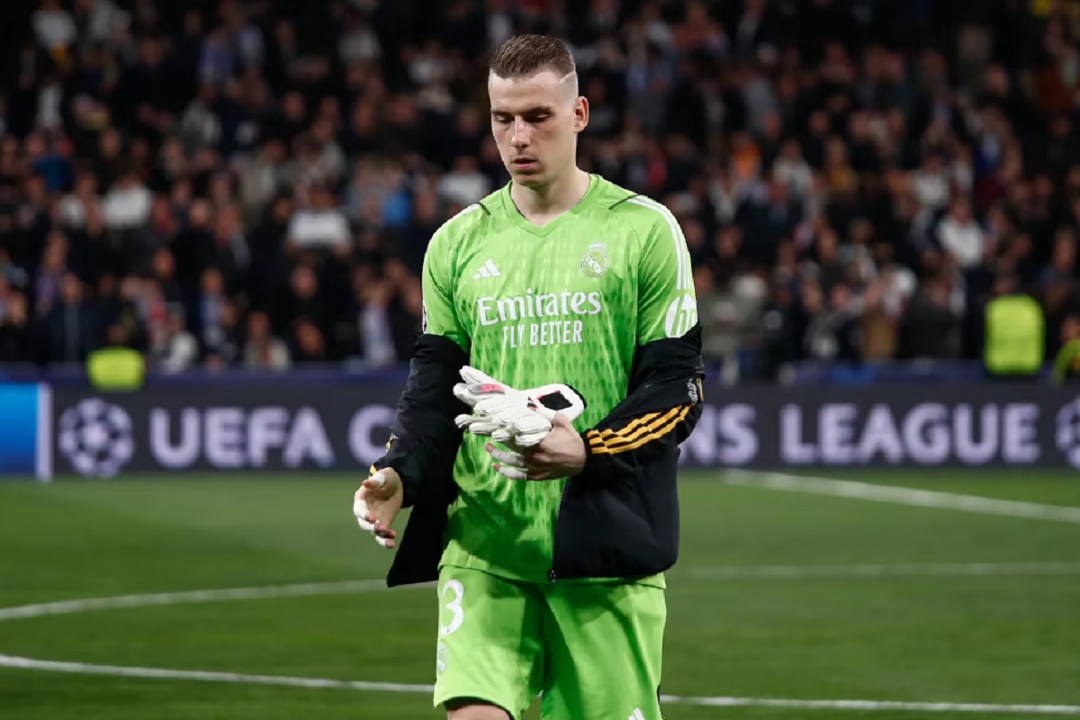 Andriy Lunin: "Al final había que elegir, elegimos todos bien"