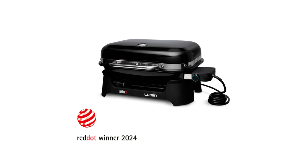 La parrilla eléctrica de Weber LUMIN fue galardonada con el prestigioso Red Dot Award en la ...