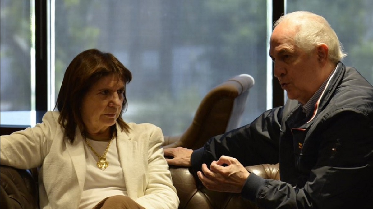 Ledezma y Patricia Bullrich ultiman detalles para recibir a González