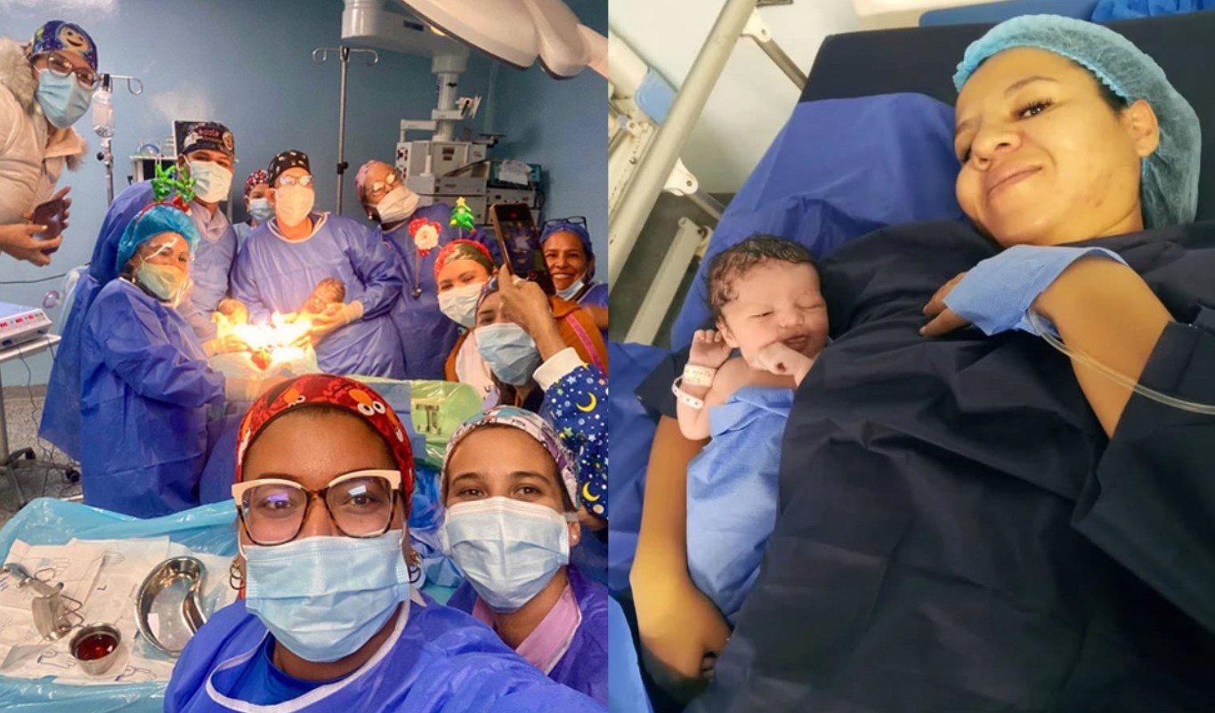 Los dos primeros bebés venezolanos en nacer de 2025