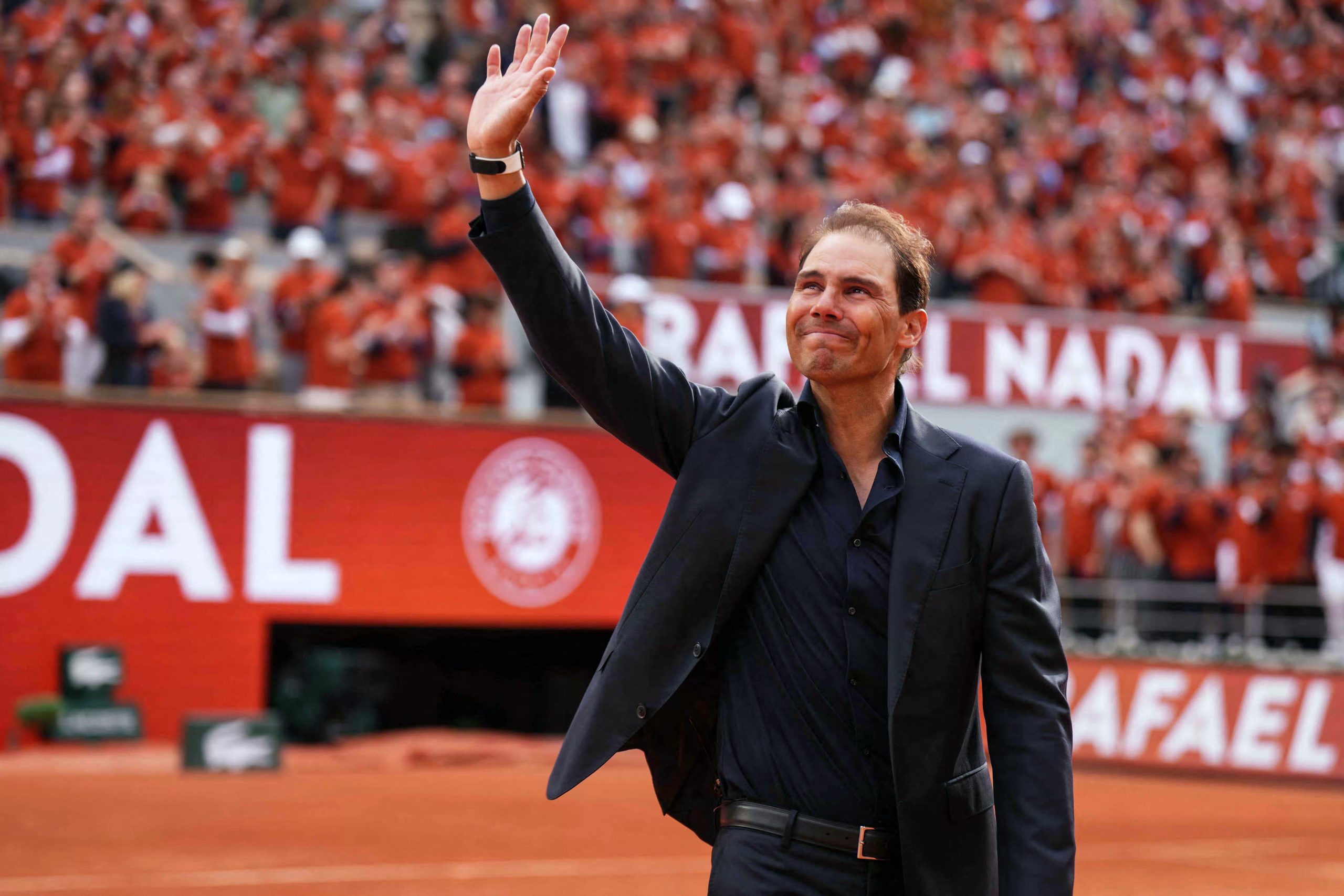 Roland Garros se rinde a Rafael Nadal en un emotivo homenaje