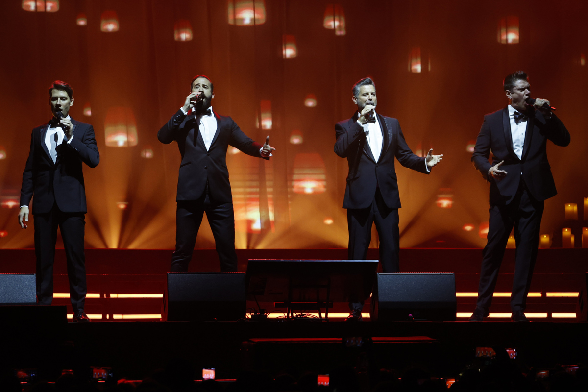 Il Divo repasó sus 20 años de trayectoria en un concierto íntimo en Bogotá