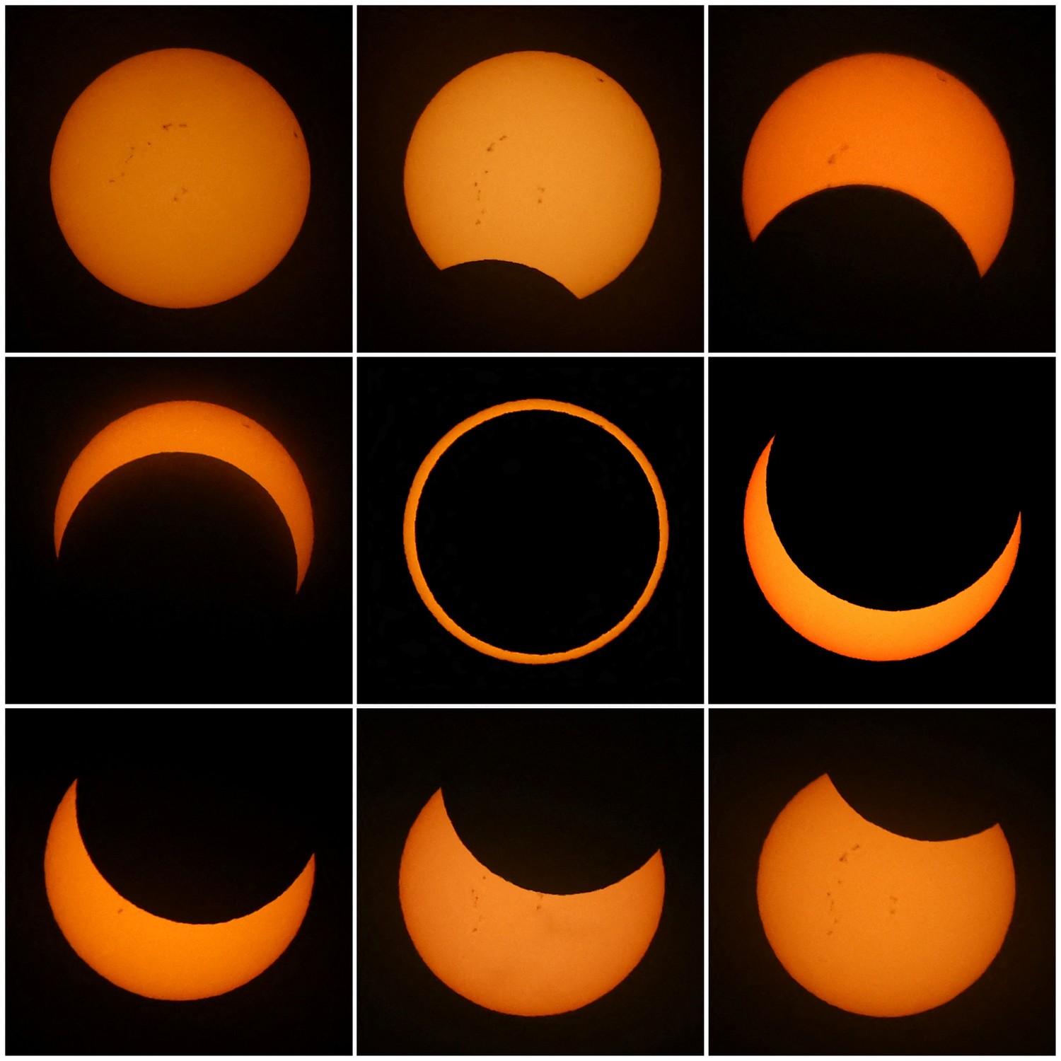 Así se vio el eclipse solar del 21 de septiembre