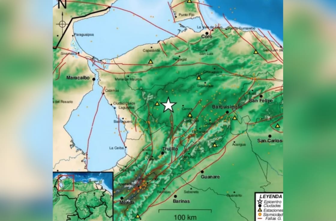 Funvisis reporta dos nuevos sismos en Carora
