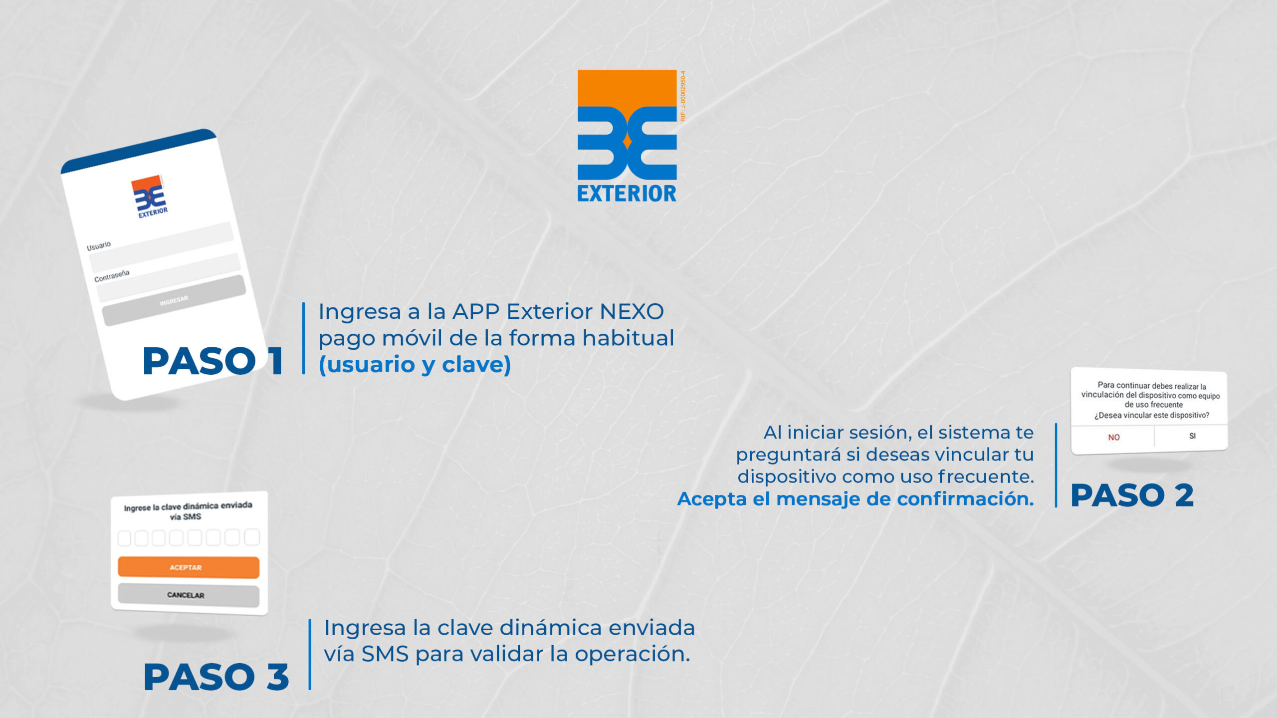 Banco Exterior lanza la nueva versión de Exterior NEXO pago móvil con Biometría